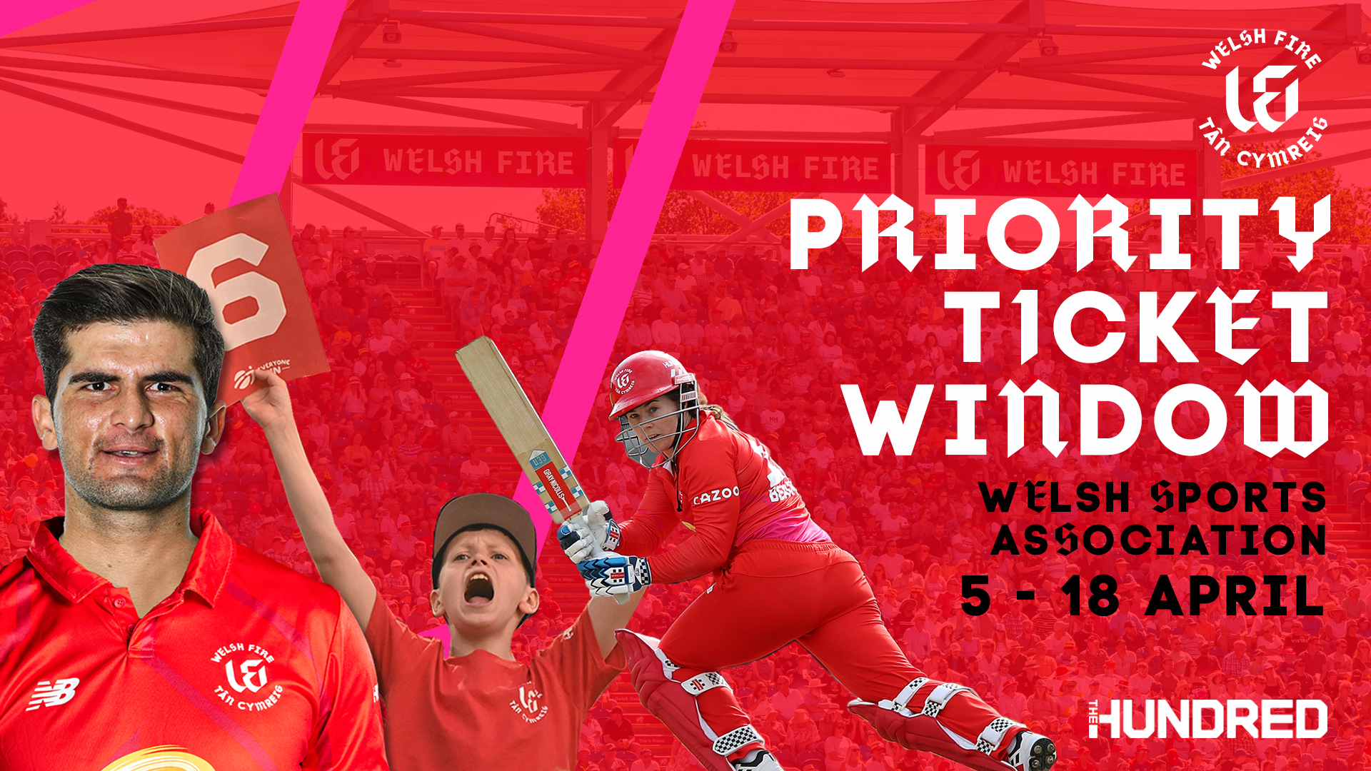 The Hundred Priority Ticket Window is now open! - WSA