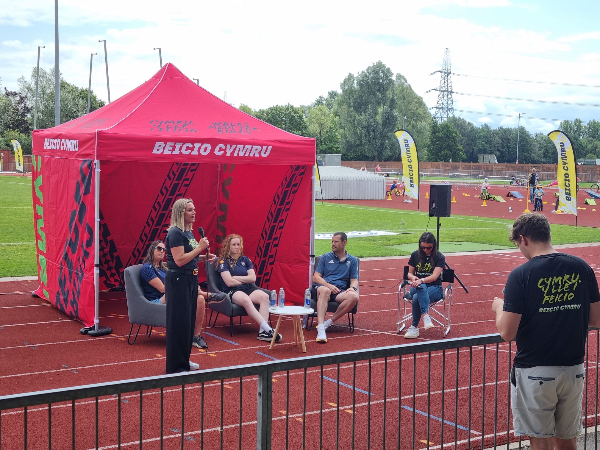 Beicio Cymru launch new brand and strategy at Team GB send-off Festiva ...