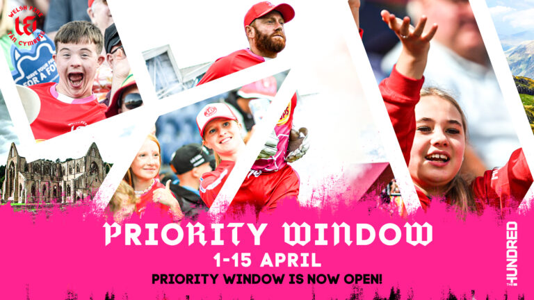 The Hundred priority ticket window is now open! - WSA