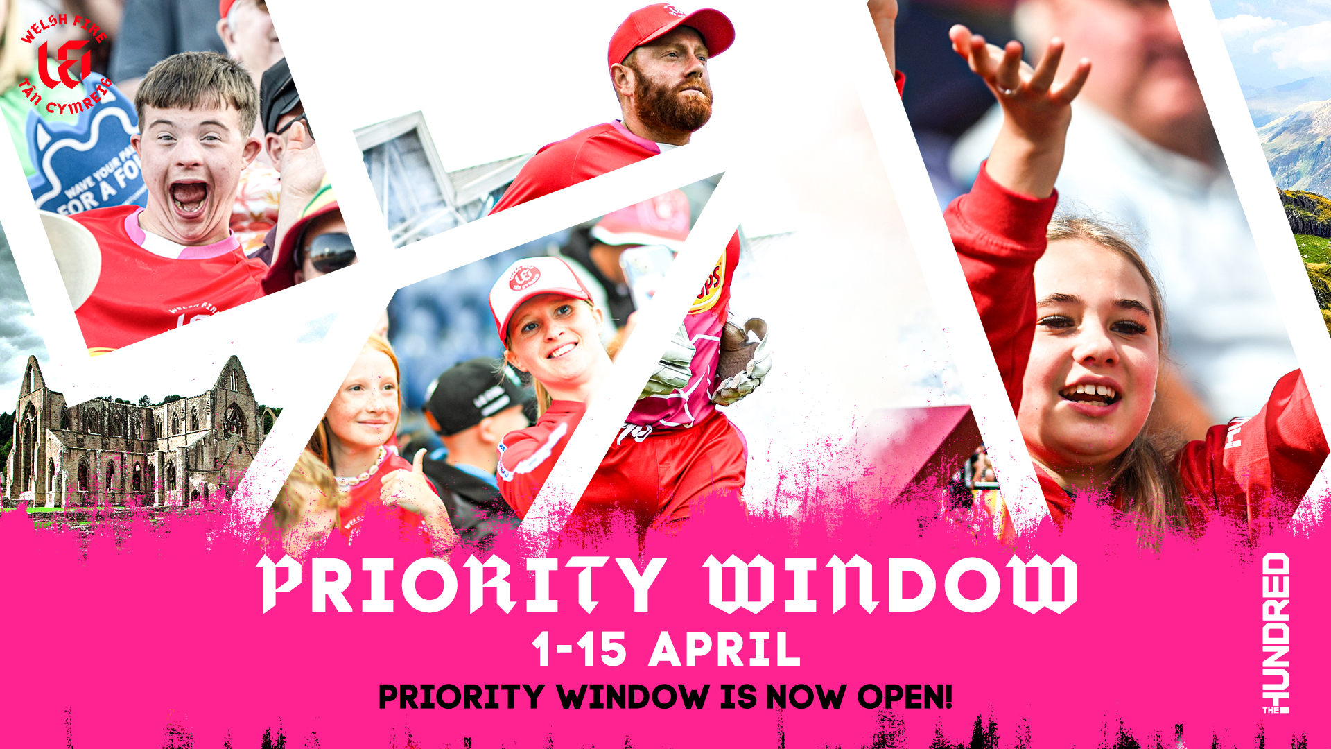 The Hundred priority ticket window is now open! - WSA